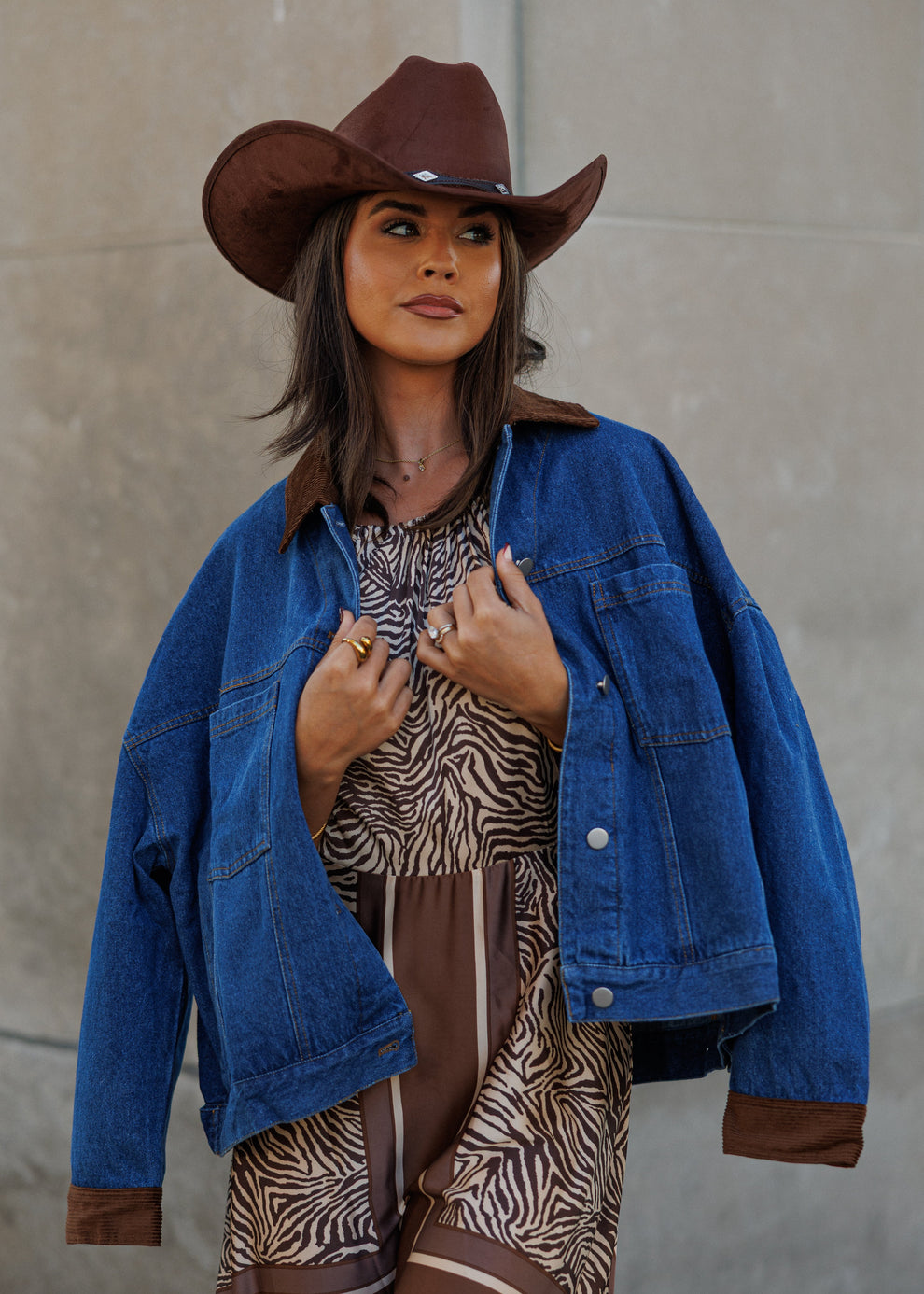 FINAL SALE!! "Hunter" Denim Barn Jacket – Glitzy Bella