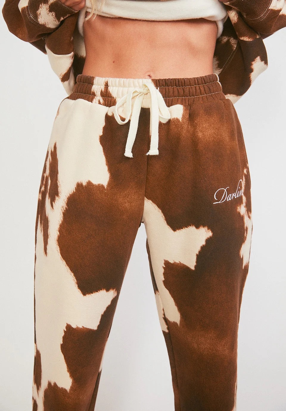 PREORDER!! Signature Straight Leg Sweatpant in Cowhide – Glitzy Bella